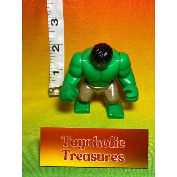 Lego | Toys | Lego Hulk Minifigure Marvel Super Heroes Avengers Tan ...
